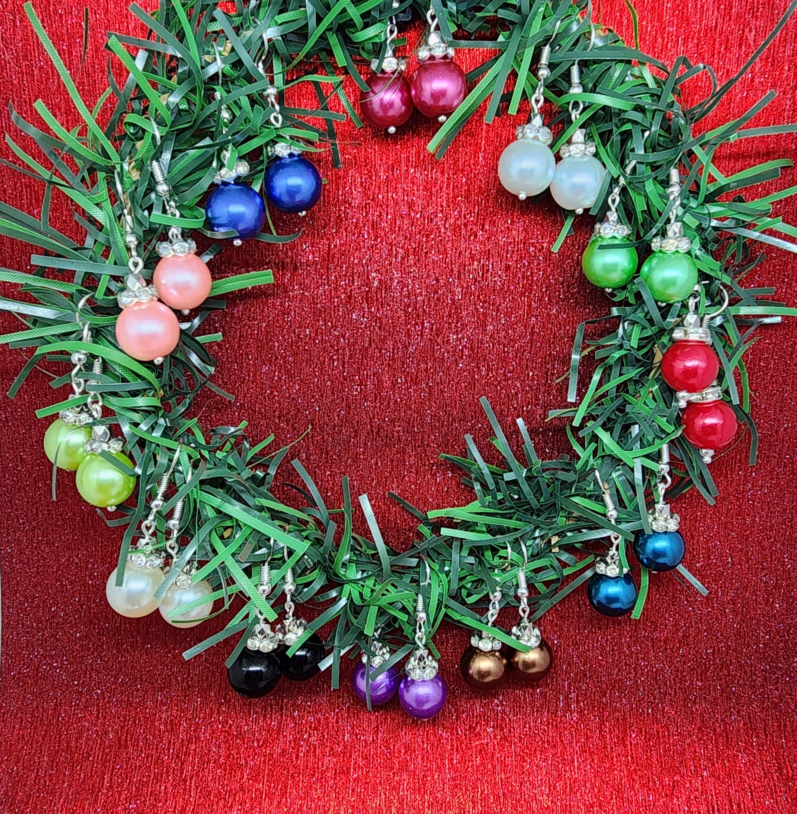 Handmade Christmas Earrings – Amira Skye Designs